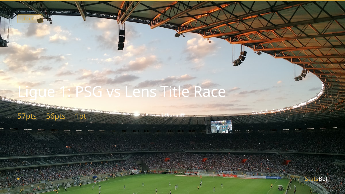 Ligue 1 2025/26: PSG vs Lens Title Race March 2026